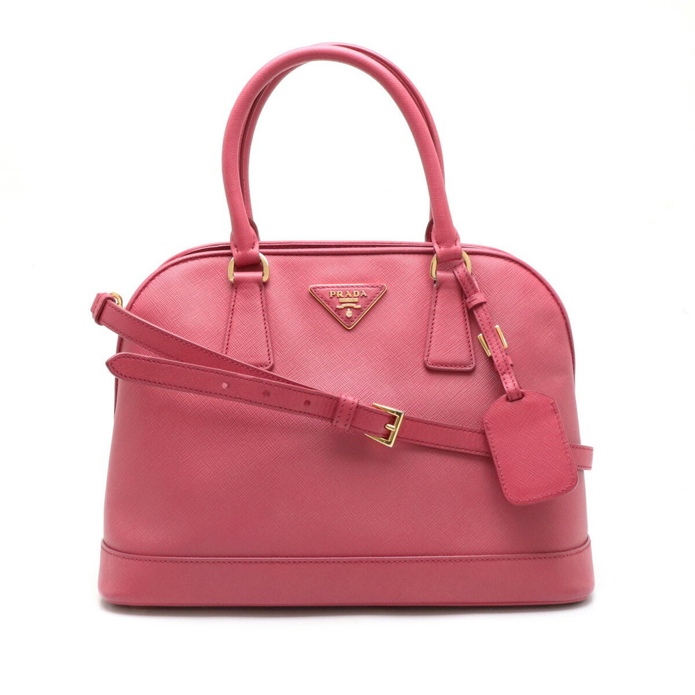 Prada 2way Crossbody Bag Saffiano Leather Peonia Pink - Gem